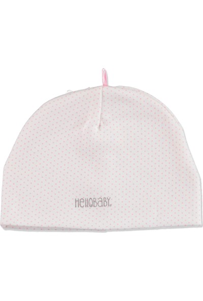 Hello Baby Bebek Puantiyeli Şapka
