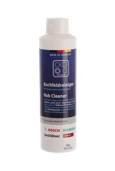 Bosch Seramik ve Cam Ocaklar Için Temizlik ve Bakım Kremi Bosch Seramik ve Cam Ocaklar Için Temizlik ve Bakım Kremi