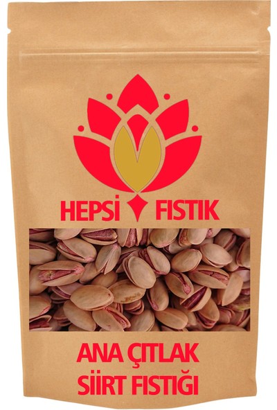 Hepsi Fıstık Ana Çıtlak Double (Kavrulmuş) Siirt Fıstığı 1 kg