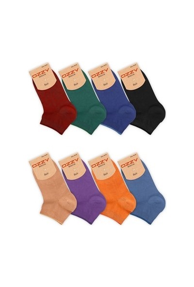 Ozzy Socks 8 Çift Bambu Kadın Dikişsiz Patik Çorap 4 Mevsim Dayanıklı Topuk ve Burun Ozzy Socks 8 Çift Bambu Kadın Dikişsiz Patik Çorap 4 Mevsim Dayanıklı Topuk ve Burun