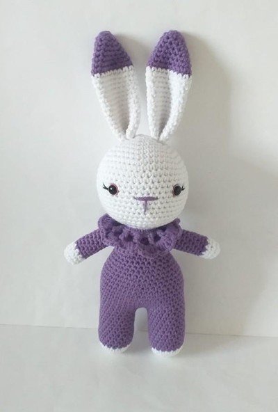 Oyuncak Park Mor Miniş Tavşan Amigurumi Organik Oyuncak Oyuncak Park Mor Miniş Tavşan Amigurumi Organik Oyuncak