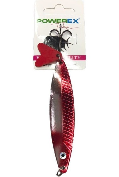 Powerex Strike x 28 gr 9 cm Red/silver Metal Kaşık MOD.245 Powerex Strike x 28 gr 9 cm Red/silver Metal Kaşık MOD.245