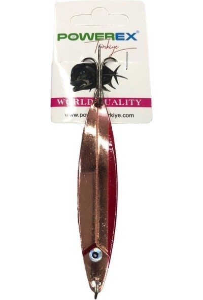 Powerex Magnum 22 gr 8 cm Red/bronze Metal Kaşık MOD.263 Powerex Magnum 22 gr 8 cm Red/bronze Metal Kaşık MOD.263