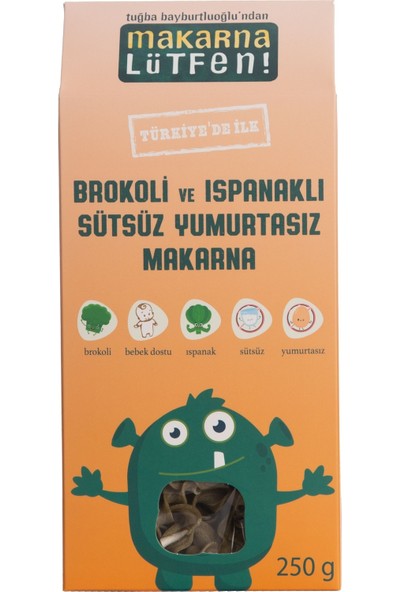 Makarna Lütfen Brokoli & Ispanaklı Sütsüz Yumurtasız Makarna Makarna Lütfen Brokoli & Ispanaklı Sütsüz Yumurtasız Makarna