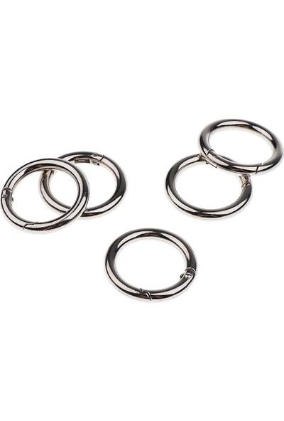 Homyl 5x Yuvarlak Push Kapısı Yapış Açık Kanca Anahtarlık Anahtarlık O Şekli Karabina 30MM (Yurt Dışından) Homyl 5x Yuvarlak Push Kapısı Yapış Açık Kanca Anahtarlık Anahtarlık O Şekli Karabina 30MM (Yurt Dışından)