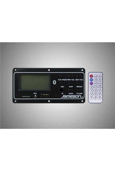 Jameson Oto Teyp Çevirici Bord 12V Bt/usb/sd/fm/aux Konuşmalı Jameson Js-8usb