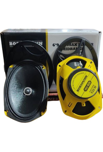 Boschman Boschmann Xc-69- 920 Watt-Oval Oval Midrange Hoparlor- 2 Adet- Kapaklıdır Boschman Boschmann Xc-69- 920 Watt-Oval Oval Midrange Hoparlor- 2 Adet- Kapaklıdır