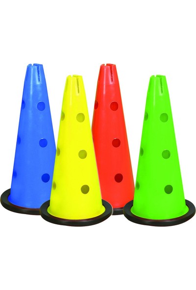 Tosima 40 cm Delikli Antrenman Hunisi Kauçuk Tabanlı Huni 4 Renk Tosima 40 cm Delikli Antrenman Hunisi Kauçuk Tabanlı Huni 4 Renk