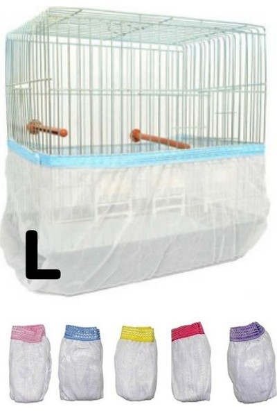 Papağanhane Kuş Kafesler Için Tül L Boy