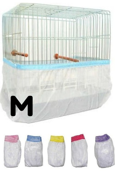 Papağanhane Kuş Kafesler Için Tül M Boy