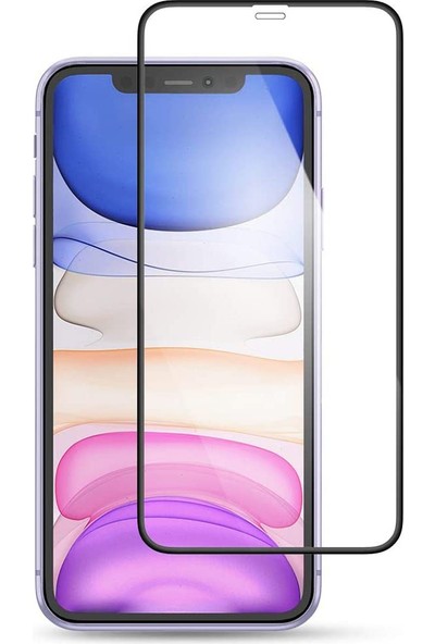 Case 4U Apple iPhone 11 Tam Kaplayan Mat Seramik Nano Esnek Ekran Koruyucu Siyah Case 4U Apple iPhone 11 Tam Kaplayan Mat Seramik Nano Esnek Ekran Koruyucu Siyah