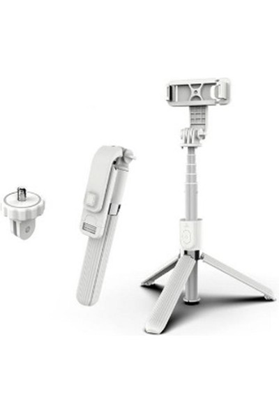 Bolaker L03 Selfie Çubuğu Katlanır Akıllı Telefon Tripod Bluetooth Shutter Selfie Tripod (Beyaz) (Yurt Dışından) Bolaker L03 Selfie Çubuğu Katlanır Akıllı Telefon Tripod Bluetooth Shutter Selfie Tripod (Beyaz) (Yurt Dışından)