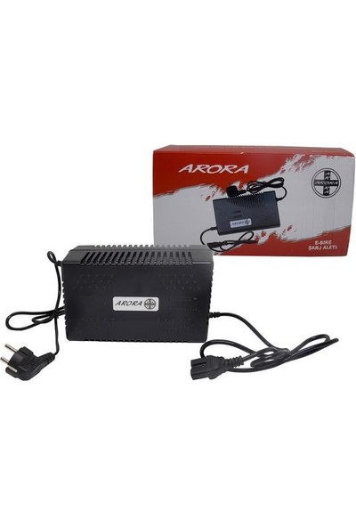 Arora Üç Teker Kasalı Elektrikli Bisiklet Şarj Aleti 60 V 60-80 Ah