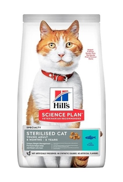 Hills Ton Balıklı Yaşlı Kedi Maması 1,5kg Hills Ton Balıklı Yaşlı Kedi Maması 1,5kg