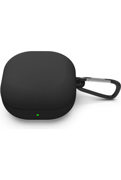 Microsonic Samsung Galaxy Buds 2 Mat Silikon Kılıf Siyah