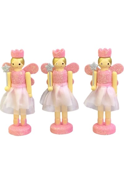 Dolity Noel Fındıkkıran Süsler 3 Adet Ev Masa Çocuk Pembe Için 5 Inç (Yurt Dışından) Dolity Noel Fındıkkıran Süsler 3 Adet Ev Masa Çocuk Pembe Için 5 Inç (Yurt Dışından)