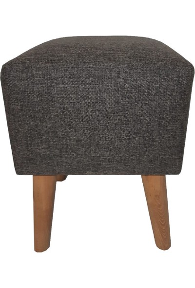 Missworble Siyah Kare Puf