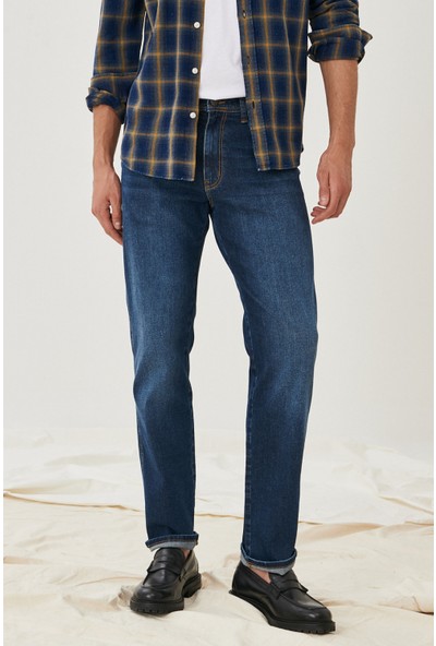 Wrangler Arizona Straight Fit Normal Bel Denim Esnek Jean Kot Pantolon Wrangler Arizona Straight Fit Normal Bel Denim Esnek Jean Kot Pantolon