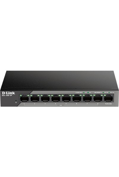 D-Link DSS-100E-9P 10/100 Poe Yönetilemez Swich