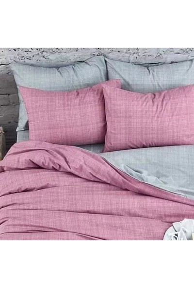 Kadınca Dükkan Çift Kişilik Çift Taraflı Lastik Çarşaflı Nevresim Takımı