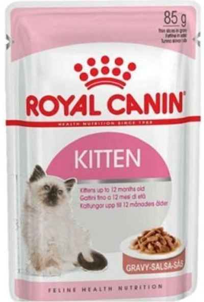 Royal Canin Gravy Kitten Instinctive Yaş Yavru Kedi Maması 85 gr Royal Canin Gravy Kitten Instinctive Yaş Yavru Kedi Maması 85 gr