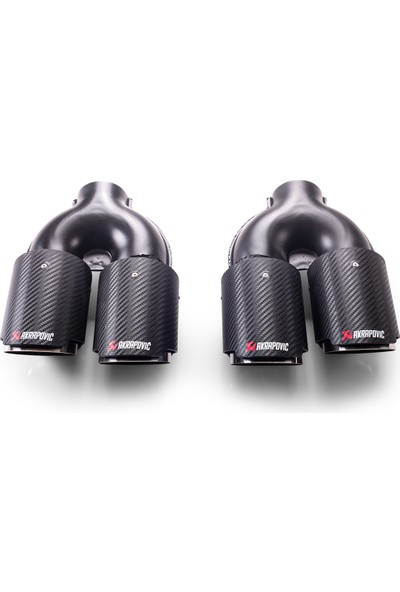 Akrapovic Akrapoviç Egzoz Ucu 90 mm Çiftli Sağ-Sol Set