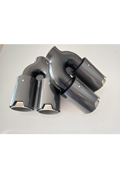 BMW M Model Egzoz Ucu Çiftli Sağ-Sol Set BMW M Model Egzoz Ucu Çiftli Sağ-Sol Set