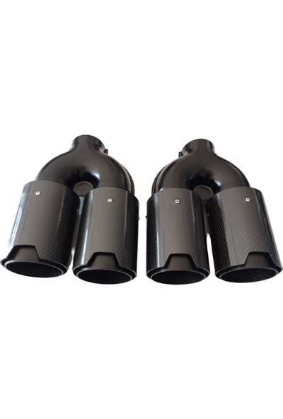 BMW M Model Siyah 90 mm Çiftli Sağ-Sol Set BMW M Model Siyah 90 mm Çiftli Sağ-Sol Set