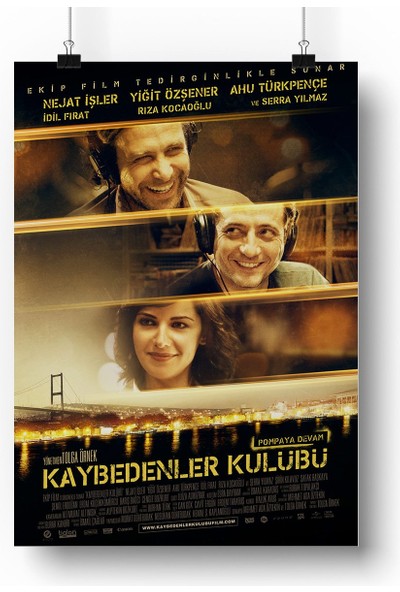 Sare Design Kaybedenler Kulübü Filmi Posteri 35 x 50 cm