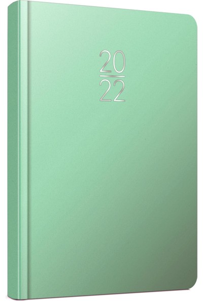 Gıpta 2022 100-ECK Günlük Ajanda Yeşil 14 x 20 cm