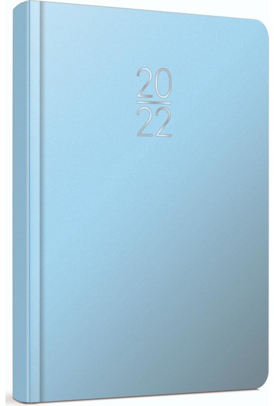 Gıpta 2022 100-ECK Günlük Ajanda Pastel Mavi 14 x 20 cm