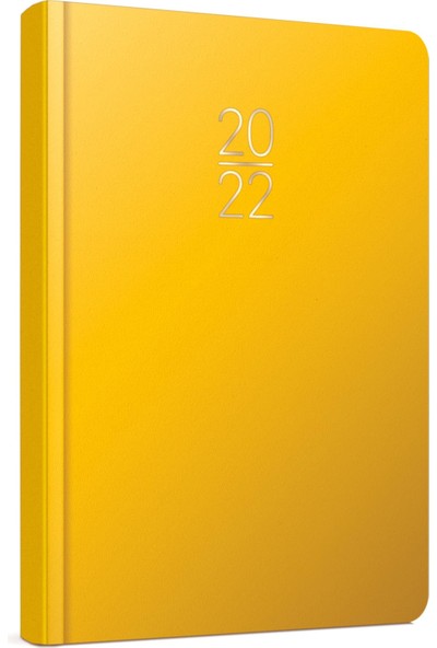Gıpta 2022 100-ECK Günlük Ajanda Sarı 14 x 20 cm