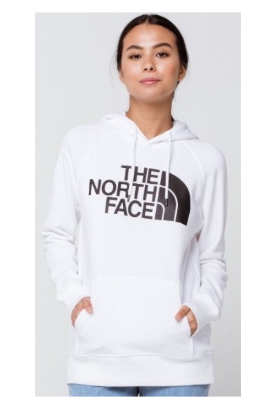 The North Face North Face Kadın Beyaz Iki Iplik Kapüşonlu Sweat The North Face North Face Kadın Beyaz Iki Iplik Kapüşonlu Sweat