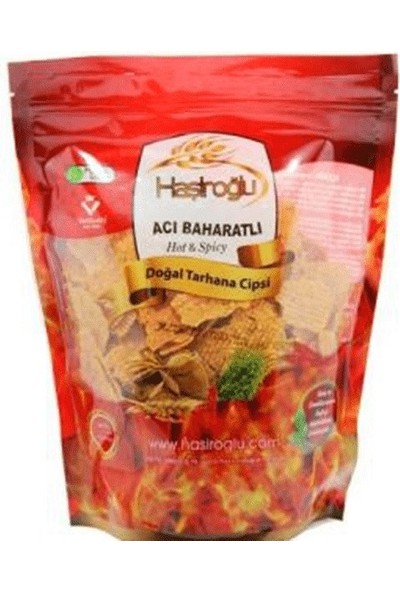 Haşiroğlu Acılı Cips Tarhana - 225 gr Haşiroğlu Acılı Cips Tarhana - 225 gr