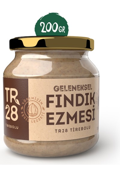 TR28 Tirebolu Fındık Ezmesi Geleneksel 200 gr TR28 Tirebolu Fındık Ezmesi Geleneksel 200 gr