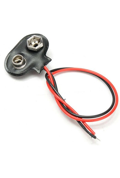 Cnl 9 Volt Pil Başlığı - Arduino Pcb Elektronik Devre Raspberry Pıc 9V Pil Bağlantı Kablosu