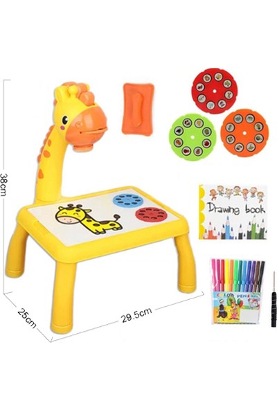 Easy Toy Projektör LED Müzikli Çizim Tahtası Masası (Yurt Dışından) Easy Toy Projektör LED Müzikli Çizim Tahtası Masası (Yurt Dışından)