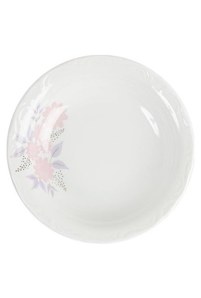 Porselen Tabak 20CM Müge Model 12Lİ Porselen Tabak 20CM Müge Model 12Lİ