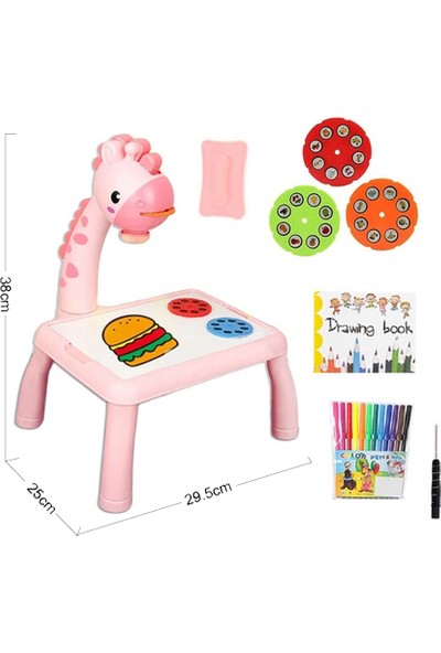 Easy Toy Projektör LED Müzikli Çizim Tahtası Masası (Yurt Dışından) Easy Toy Projektör LED Müzikli Çizim Tahtası Masası (Yurt Dışından)