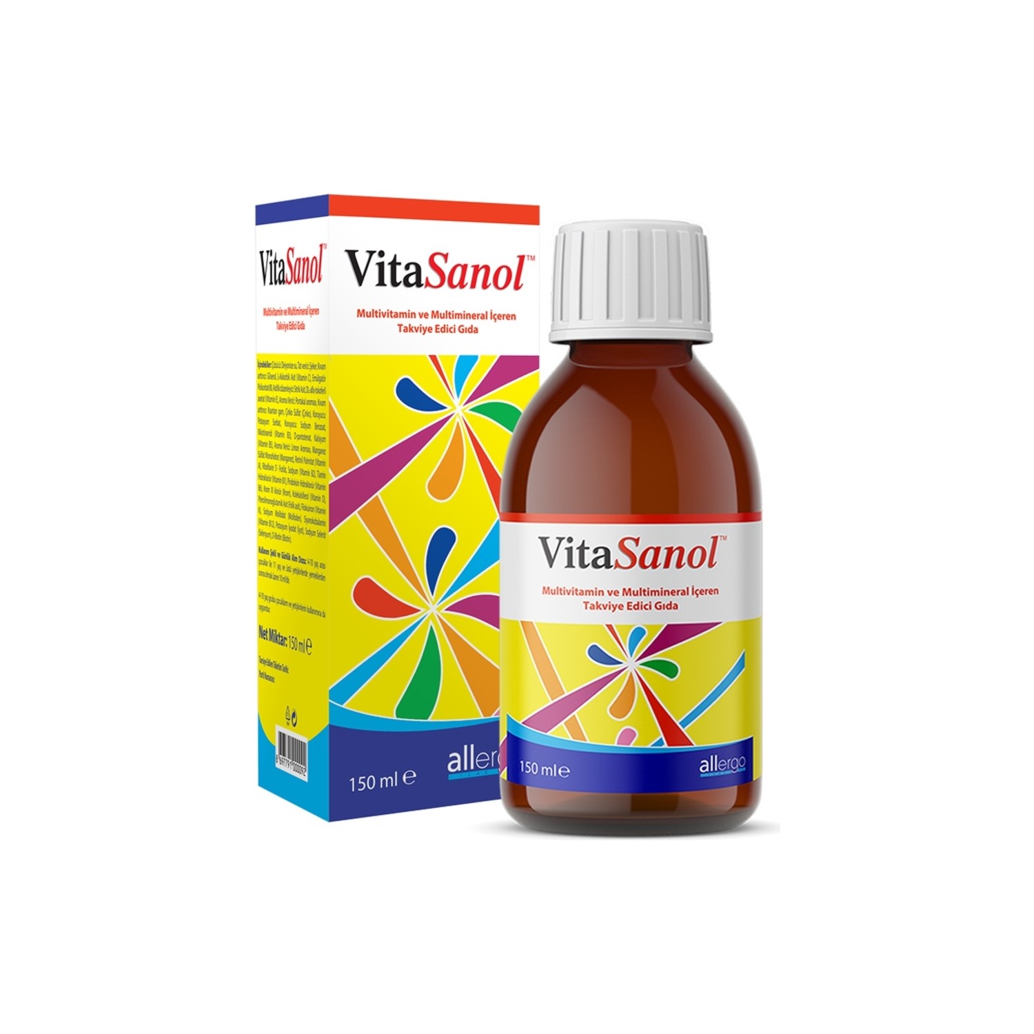 VitaSanol 150 ml Şurup - Multivitamin + Multimineral Fiyatı