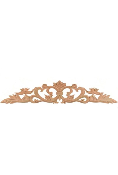 Altın İş 70 x 7 x 1 cm Ahşap Oymalı Boyanabilir Dekoratif Taç Motif Aplik Altın İş 70 x 7 x 1 cm Ahşap Oymalı Boyanabilir Dekoratif Taç Motif Aplik