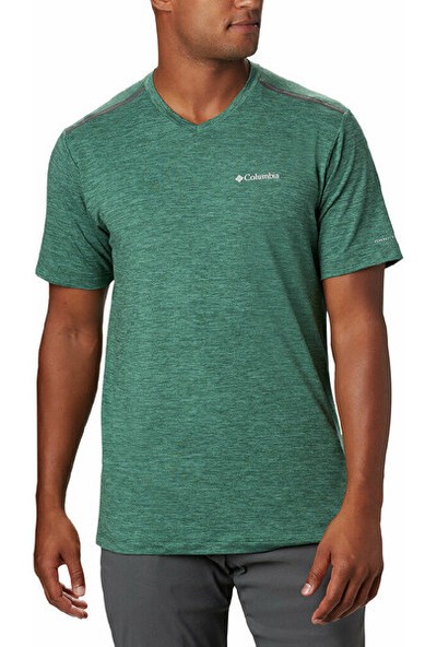 Columbia Tech Traıl Iı V Neck Erkek T-shirt AM0652