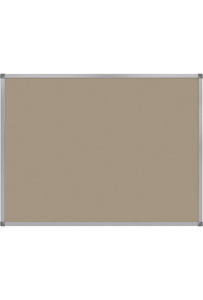 Class 60X90CM Krem Kumaş Kaplı Alüminyum Çerçeveli Pano