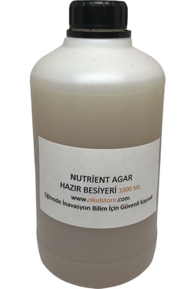 Okul Store Nutrient Agar Hazır Besiyeri 1000ML