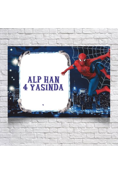 Sare Design Spıderman Temalı Doğum Günü Parti Afişi Sare Design Spıderman Temalı Doğum Günü Parti Afişi