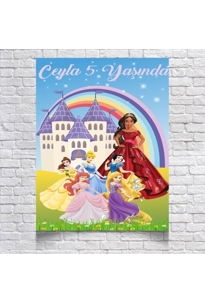 Sare Design Prenses Temalı Doğum Günü Parti Afişi Sare Design Prenses Temalı Doğum Günü Parti Afişi