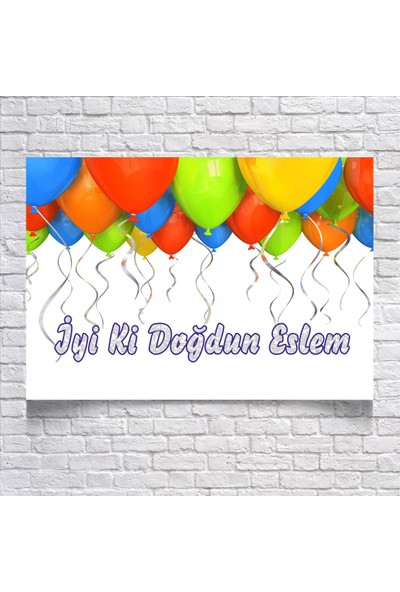 Sare Design Balon Temalı Doğum Günü Parti Afişi Sare Design Balon Temalı Doğum Günü Parti Afişi