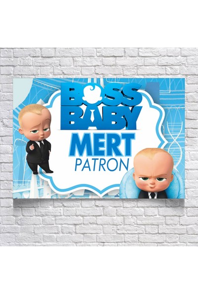 Sare Design Patron Bebek Temalı Doğum Günü Parti Afişi 35 x 50 cm Sare Design Patron Bebek Temalı Doğum Günü Parti Afişi 35 x 50 cm