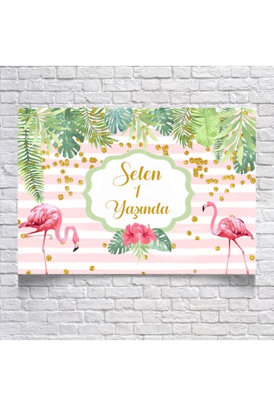 Sare Design Flamingo Temalı Doğum Günü Parti Afişi Sare Design Flamingo Temalı Doğum Günü Parti Afişi