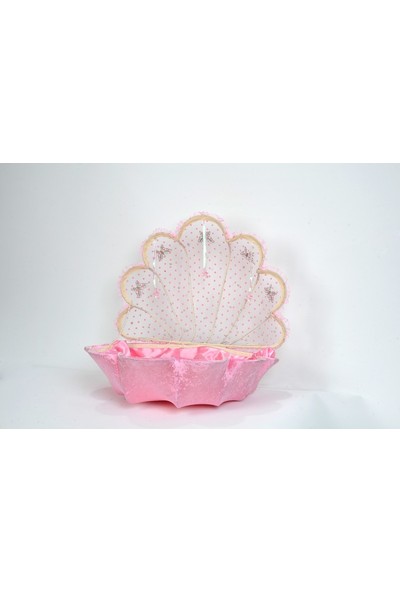 Elgusto Kız Çocuk Bebek Istiridye Sandık Sepet.